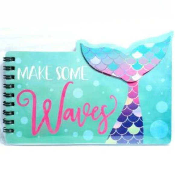 Office | 315 Make Some Waves Mermaid Notebook | Poshmark
